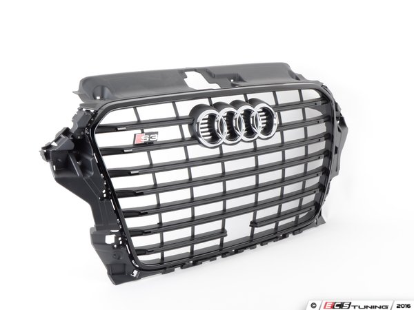 Genuine Volkswagen Audi - 8V5853651ECKA - S3 Grille Assembly - Black ...