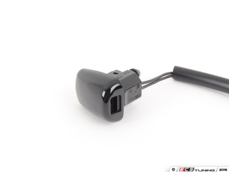 Genuine BMW - 61667054446 - Spray Nozzle - Black Glanz (61-66-7-054-446)