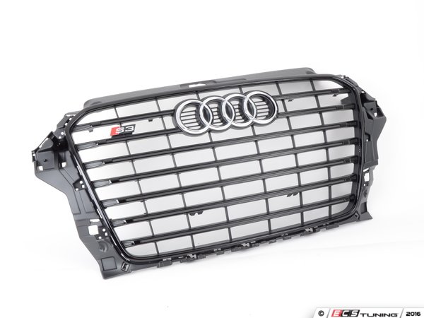 Genuine Volkswagen Audi - 8V5853651DCKA - S3 Grille Assembly - Black ...
