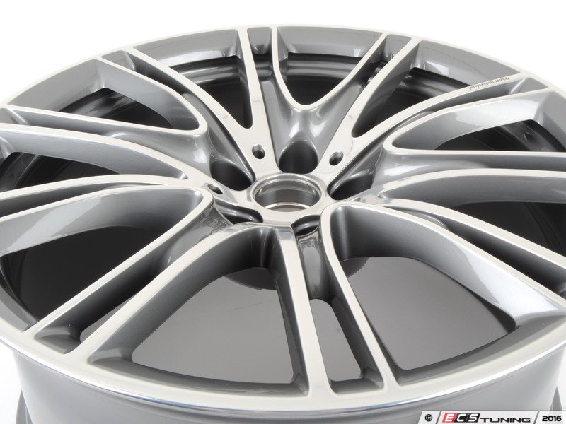 Genuine BMW - 36117850584 - 20" V-Spoke Style 649 Ferric Grey Wheel ...