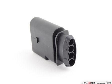 Genuine Volkswagen Audi - 1J0973824 - 4 Pin - Black Connector Housing ...