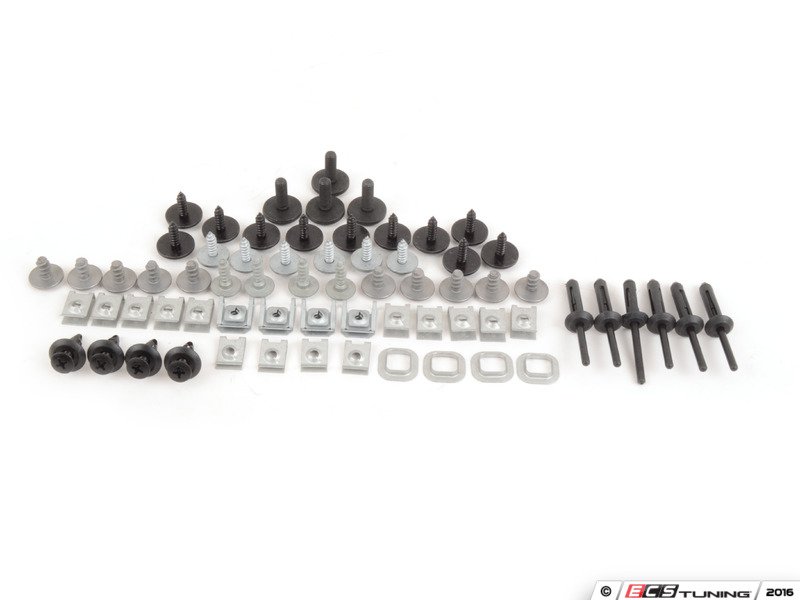 Genuine BMW - 51112410005 - Front bumper hardware kit (51-11-2-410-005)