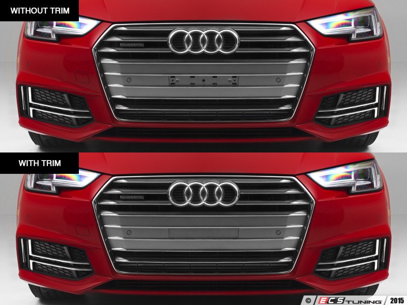 Genuine Volkswagen Audi - 8W0807287BRP5 - Front License Plate Bracket ...