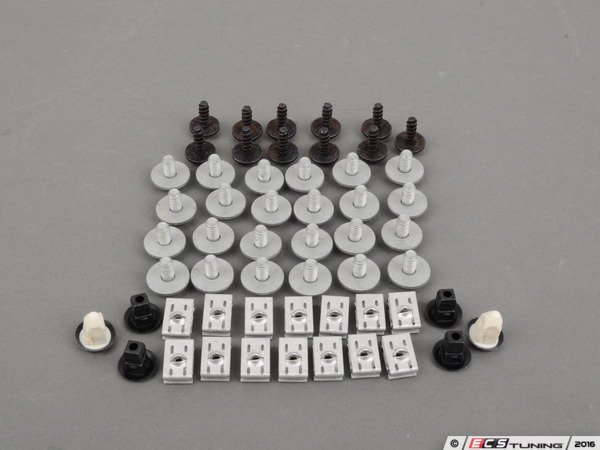 Genuine Volkswagen Audi - 3C0898625 - Fender Hardware Kit (3C0 898 625)