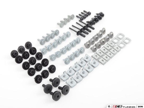 Genuine BMW - 51112410006 - Front bumper hardware kit (51-11-2-410-006)