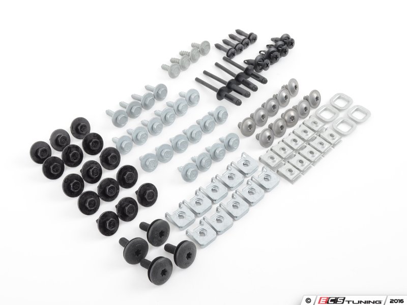 Genuine BMW - 51112410006 - Front bumper hardware kit (51-11-2-410-006)