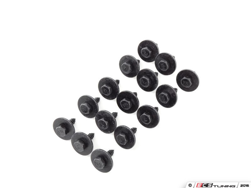 Genuine BMW - 51112410006 - Front bumper hardware kit (51-11-2-410-006)