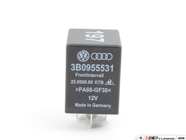 Genuine Volkswagen Audi - 3B0955531 - Wiper Relay (3B0 955 531)