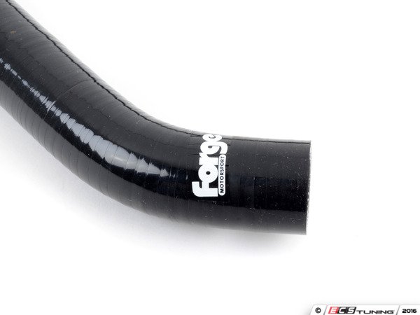 Forge - FMRLH - Silicone Diverter Valve to Intake Return Hose - Black