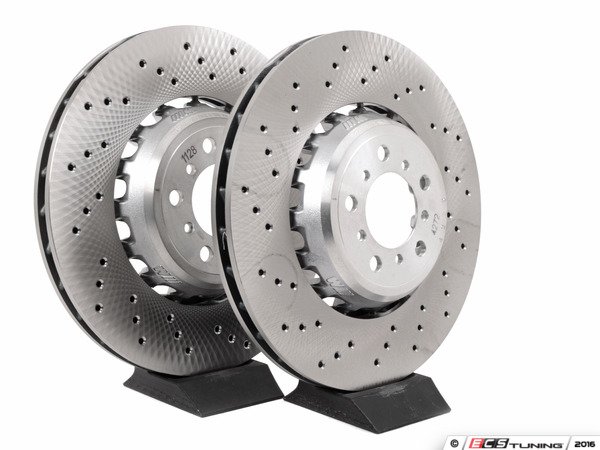 Genuine BMW - 34112284809KT - Front Brake Rotors - Pair (380x30mm)