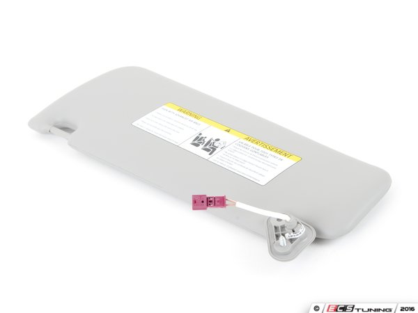 Genuine BMW - 51167252054 - Sun Visor with Mirror - Right - Gray (51-16 ...