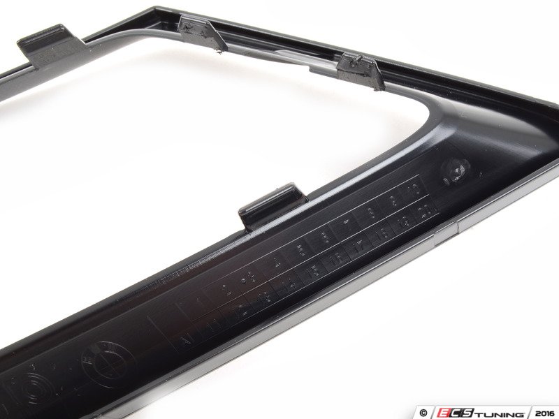 Genuine BMW - 51117203793 - Black Lower Bumper Grille Trim - Left (51 ...