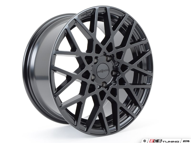 Rotiform - R11218854345 - 18x8.5 BLQ 5x112 Matte Black eT45 CB66.5mm