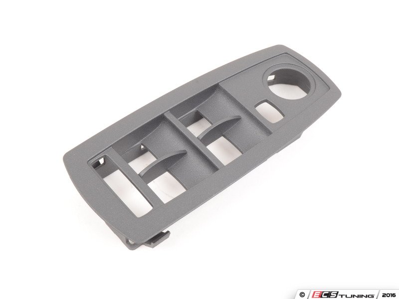 Genuine BMW - 51413411746 - Window Switch Cover - Grey - Front Left (51 ...