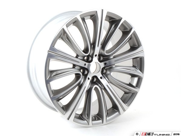 Genuine BMW - 36116863110 - 20" V-Spoke Style 628 Ferric Grey Wheel ...
