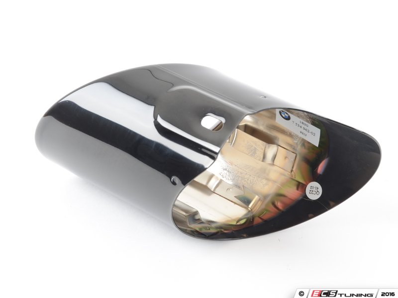 Genuine BMW - 18307534962 - Exhaust Tip - Black Chrome (18-30-7-534-962)