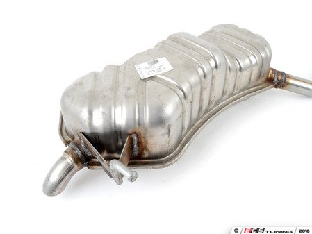 Genuine Volkswagen Audi - 3B0253609D - Rear Muffler Assembly - Left ...