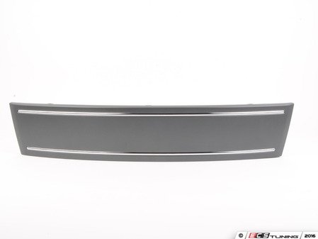 Genuine Volkswagen Audi - 4L08072871QP - Front Plate Filler - Grey