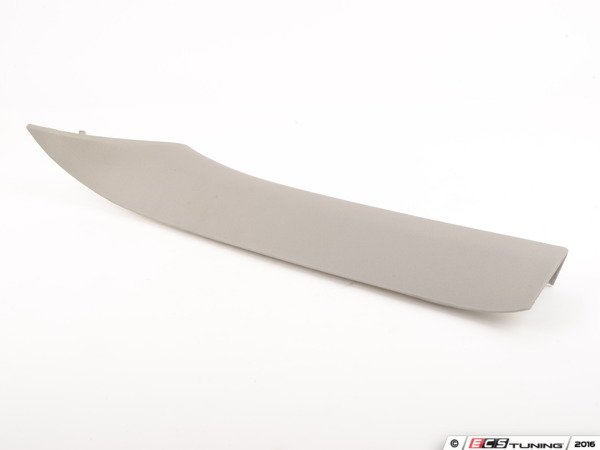 Genuine BMW - 51437225307 - Column A Cover - Left, Gray (51-43-7-225-307)