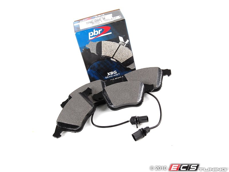 PBR - 1K0698151B - Metal Master Front Brake Pad Set - (NO LONGER AVAILABLE)