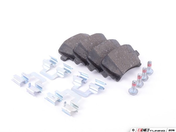 Genuine Volkswagen Audi - JZW698451D - Economy Brake Pad Set - Rear ...