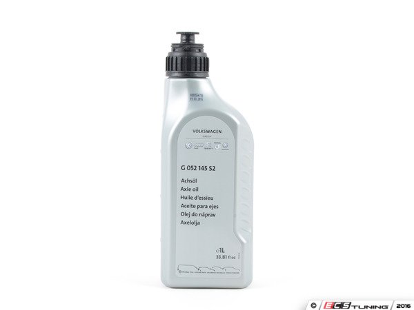 Genuine Volkswagen Audi - G052145S2 - Synthetic Gear Oil 75w90 - 1 ...
