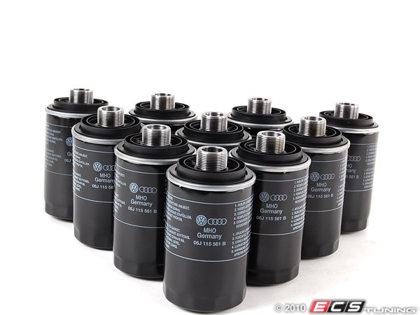 Genuine Volkswagen Audi - 06J115403C-10 - Oil Filter - Pack Of 10