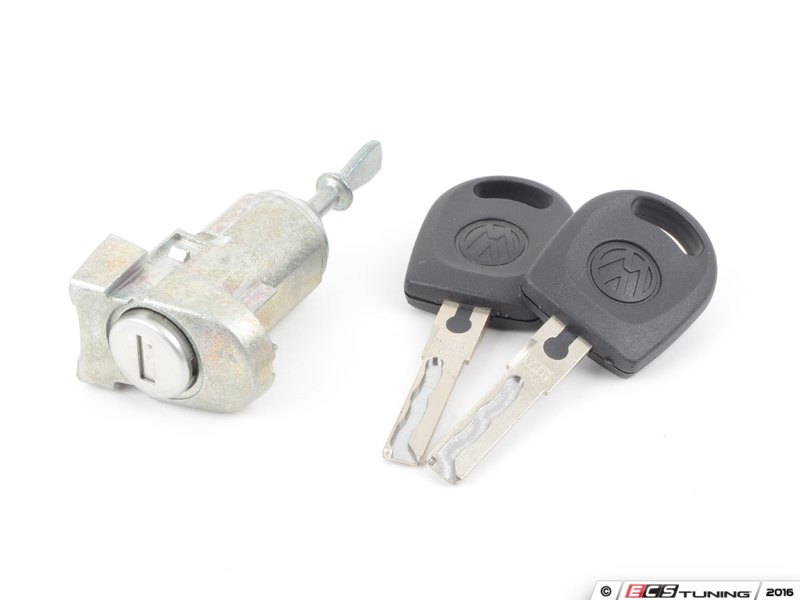 Genuine Volkswagen Audi - 1C0837167D - Lock Cylinder - With Keys - (NO ...