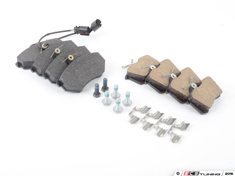 Genuine Volkswagen Audi - 357698151FKT - Front & Rear Genuine Brake Pad Kit