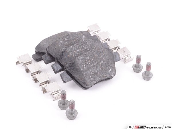 Genuine Volkswagen Audi - JZW698451Q - Economy Brake Pad Set - Rear ...