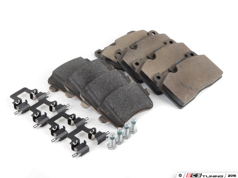 Genuine Volkswagen Audi - 8r0698151lkt - Front & Rear Brake Pad Kit