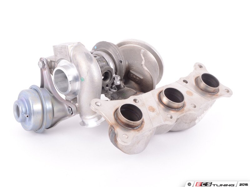 Mitsubishi Turbocharger - 11657649291 - Rear Turbocharger With Exhaust ...