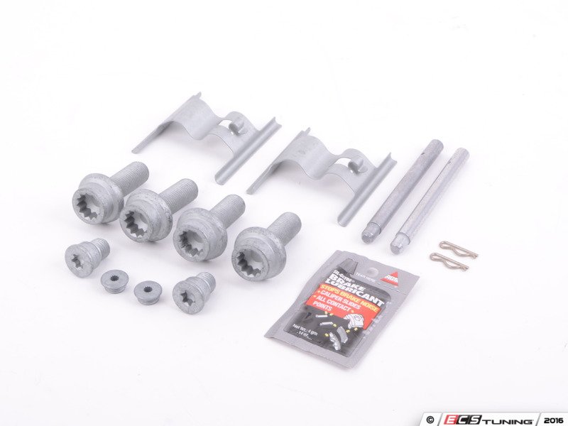 Genuine Volkswagen Audi - 7L8615601C2KT - Rear Pad & Rotor Installation ...