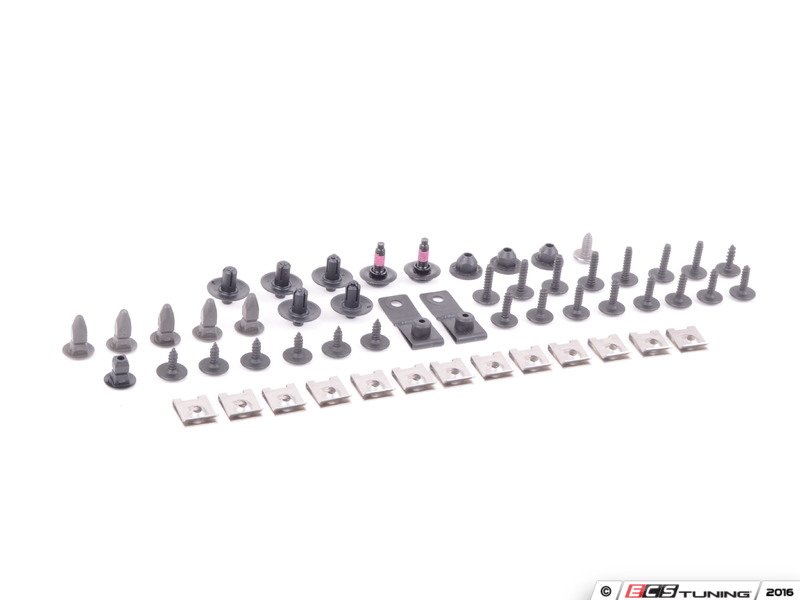 Genuine Volkswagen Audi - 8J0098629 - Front Fender Liner Hardware Kit ...