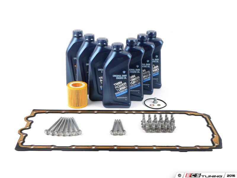 Genuine BMW - 11137548031KT1 - Oil Pan Gasket replacement kit