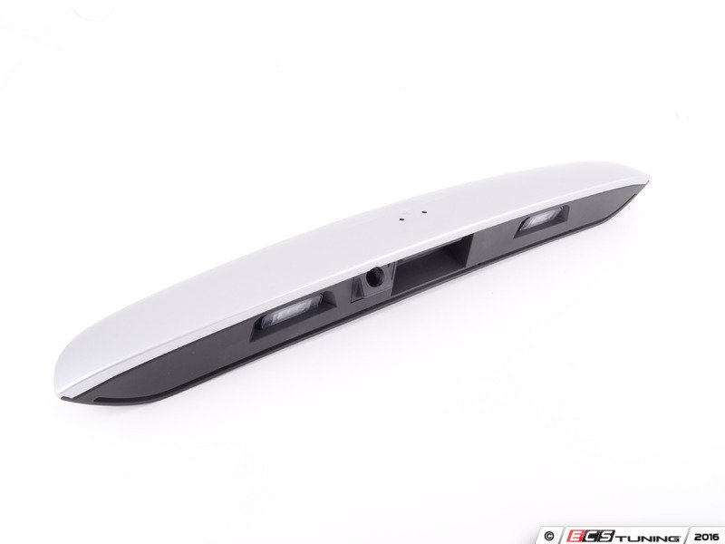 Genuine MINI - 51137362123 - Trunk Lid Grip - Silver (51-13-7-362-123)