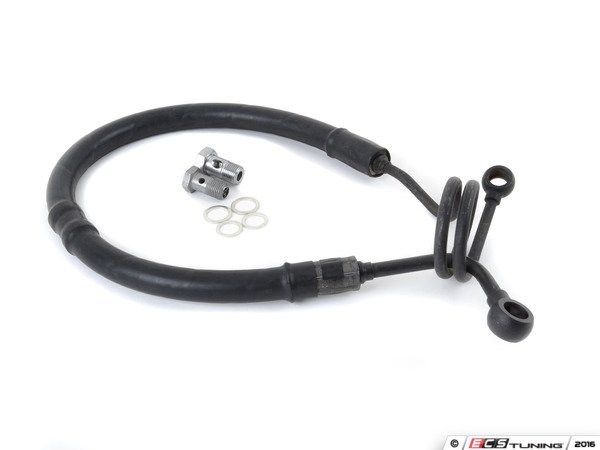 Assembled By ECS - 8E1422893DFKT - Power Steering Pressure Hose Service Kit