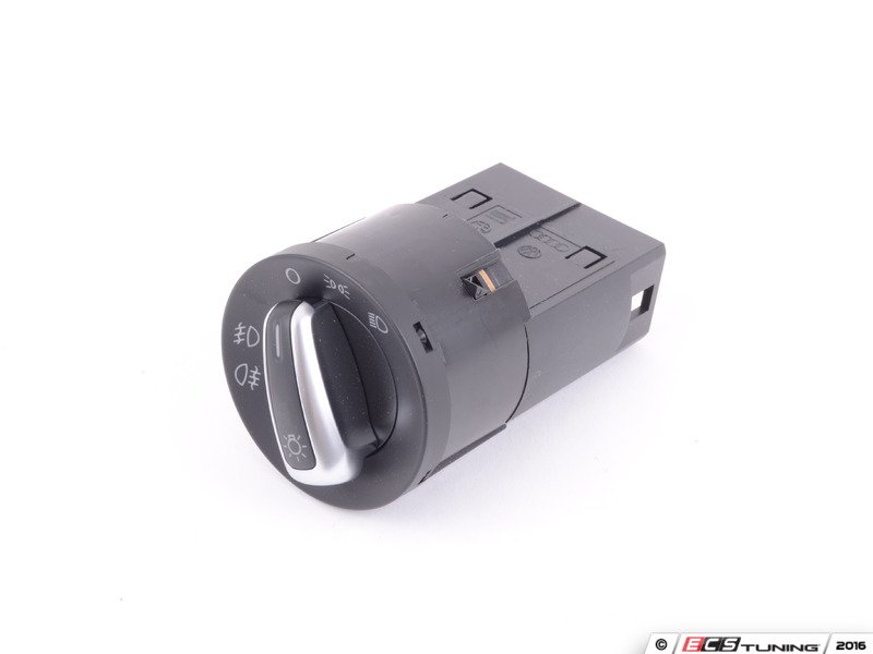 Hudson - 6R0941531GAPV - Standard European Headlight Switch - Brushed Trim