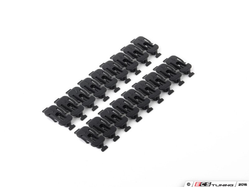 Genuine Volkswagen Audi - 8t0853909AKT - Side Blade Securing Clip Set