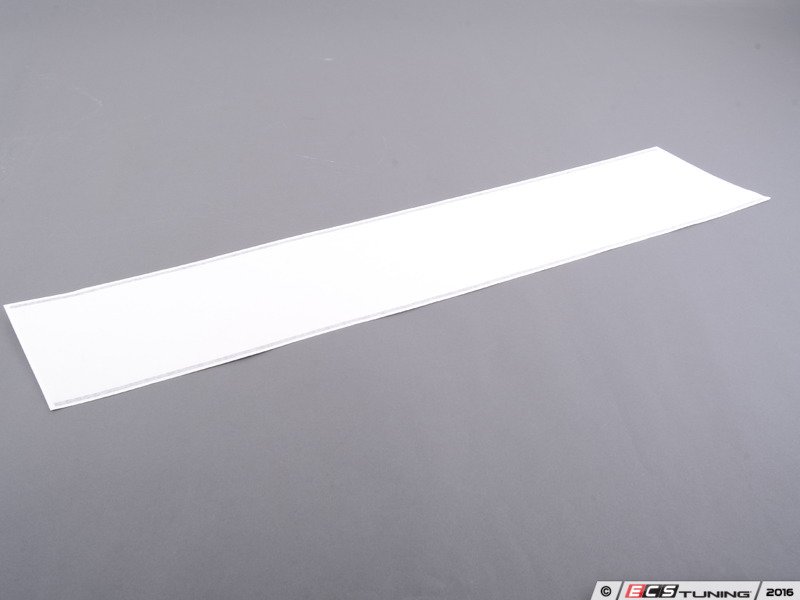Genuine MINI - 51147281520 - Hood Stripe Right - White with Black Edges ...
