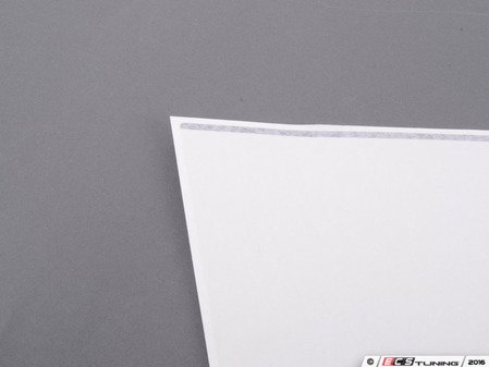 Genuine MINI - 51147281519 - Hood Stripe Left - White with Black Edges ...