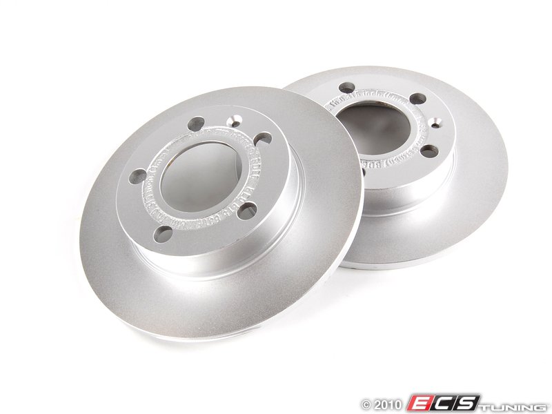 Genuine Volkswagen Audi - 8E0615601PKT3 - Rear Brake Rotors - Pair ...
