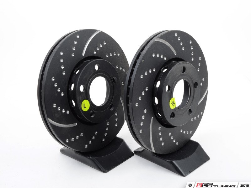 EBC - GD602 - Front Dimpled & Slotted Brake Rotors - Pair (288x25)