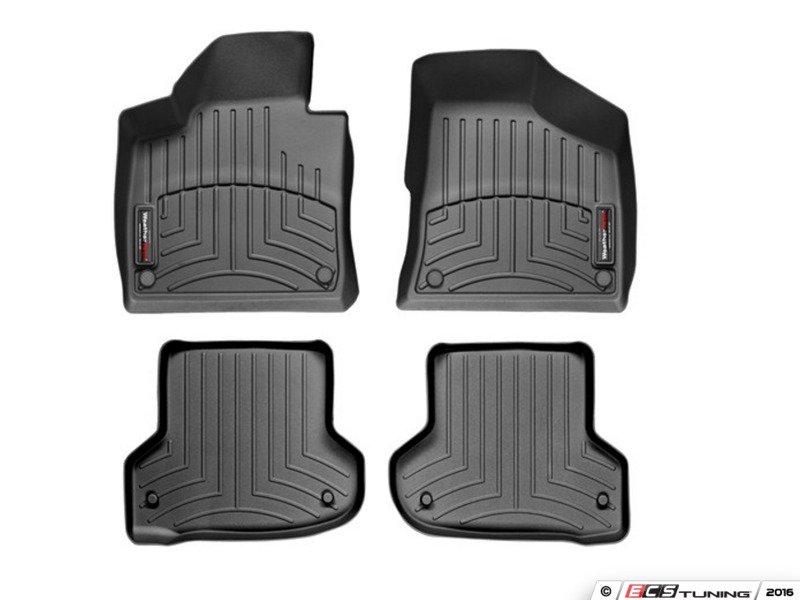 WeatherTech - 442181KT - FloorLiner DigitalFit Set - Black