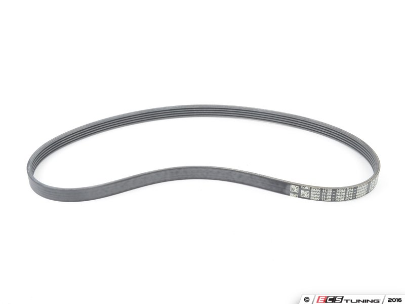 Genuine BMW - 11287636374 - Drive Belt - Air Conditioner (11-28-7-636-374)