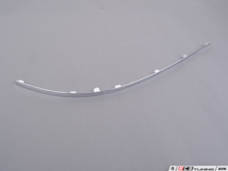 Genuine Volkswagen Audi - 4L08074602ZZ - Bumper Molding - Chrome - Right