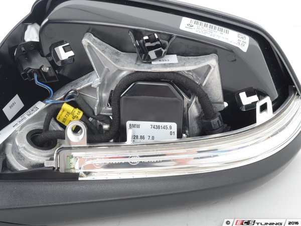 Genuine BMW - 51167345701 - Heated Outside Mirror - Left (51-16-7-345-701)