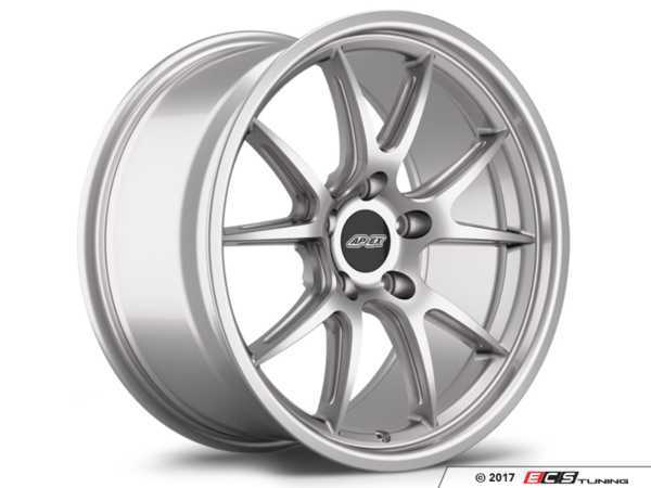 APEX Wheels - fl5189535qrsKT - 18" Apex FL5 Square Wheel Set - Race Silver