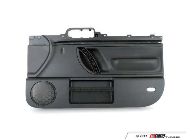 Genuine Volkswagen Audi - 1C0868108BMBX - Right Side Door Panel - Black ...