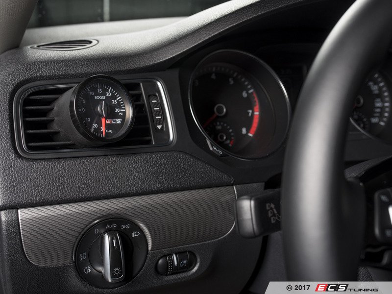Assembled By ECS - 015871ECS01 - MK6 Jetta - Build-Your-Own Boost Gauge ...